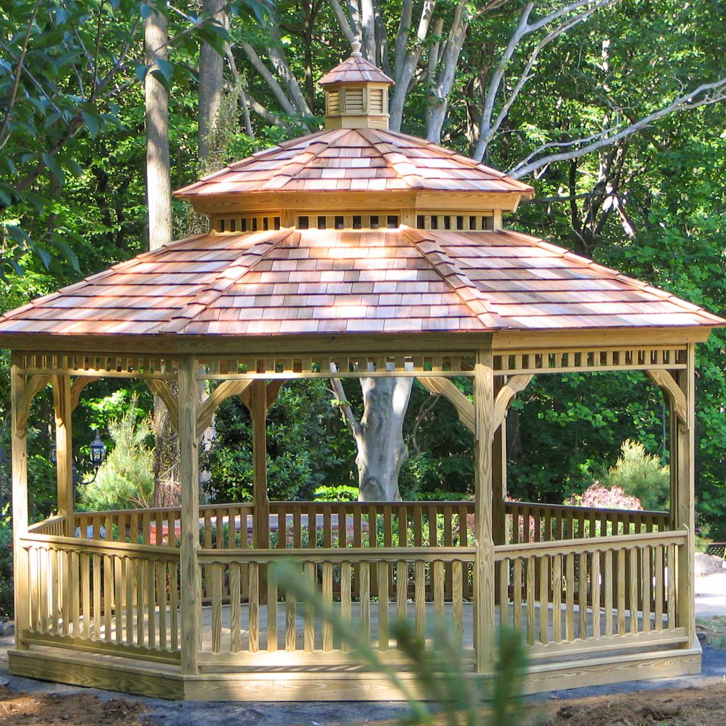 The Wood Octagon Gazebo | Pequea