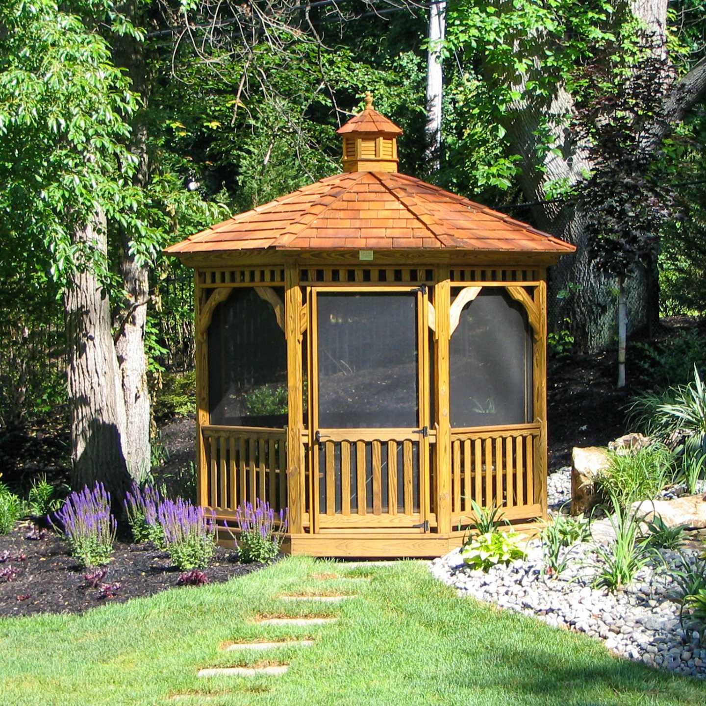 The Wood Octagon Gazebo | Pequea