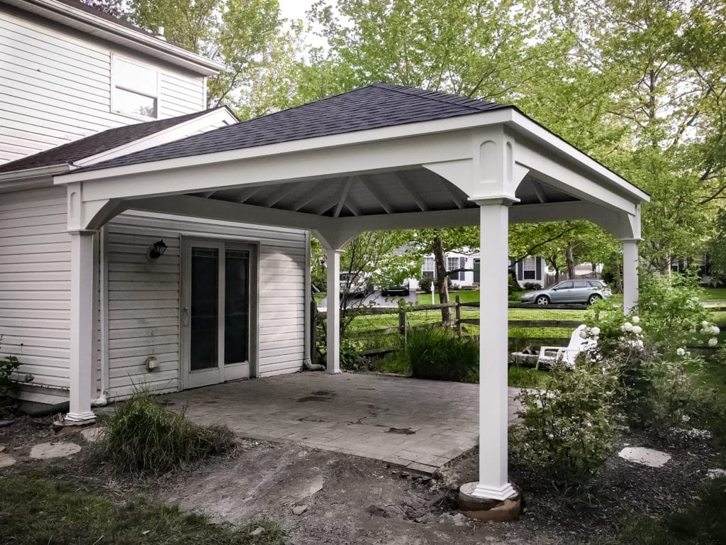 16x16 Shoreline Vinyl Pavilion