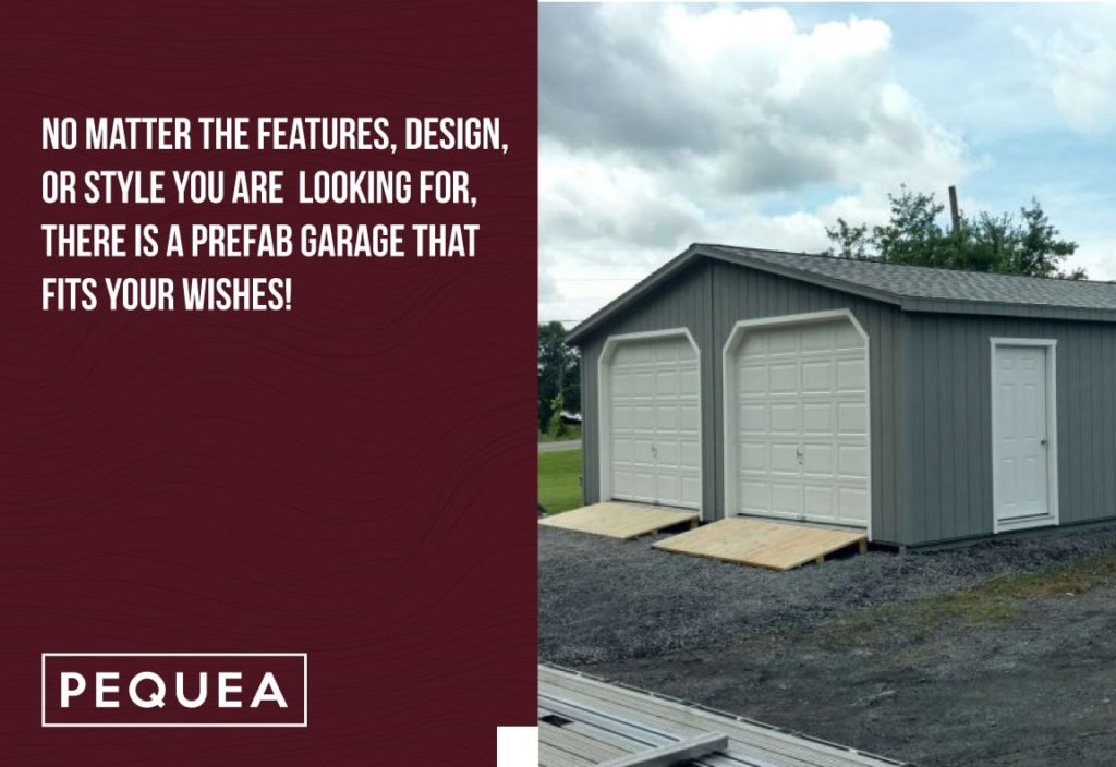 6 Popular Prefab Garage Styles | Pequea