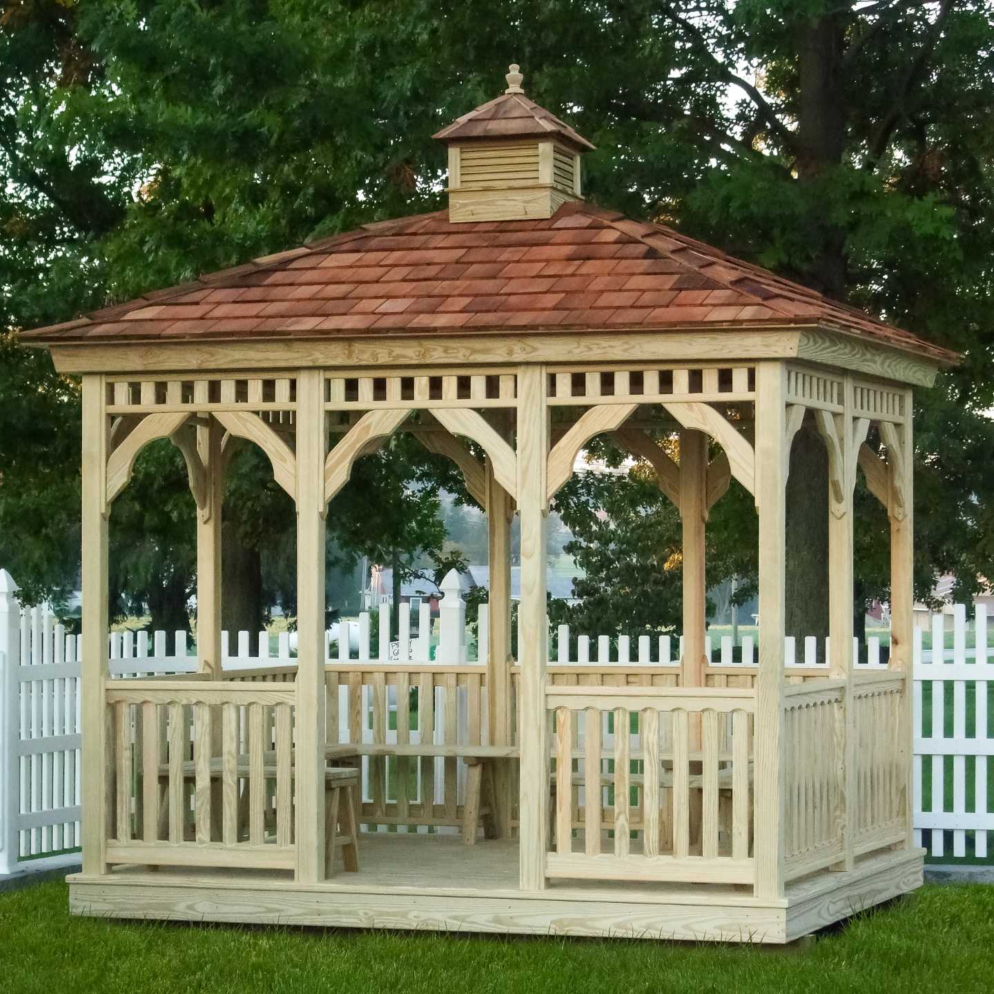 The Wood Rectangle Gazebo | Pequea
